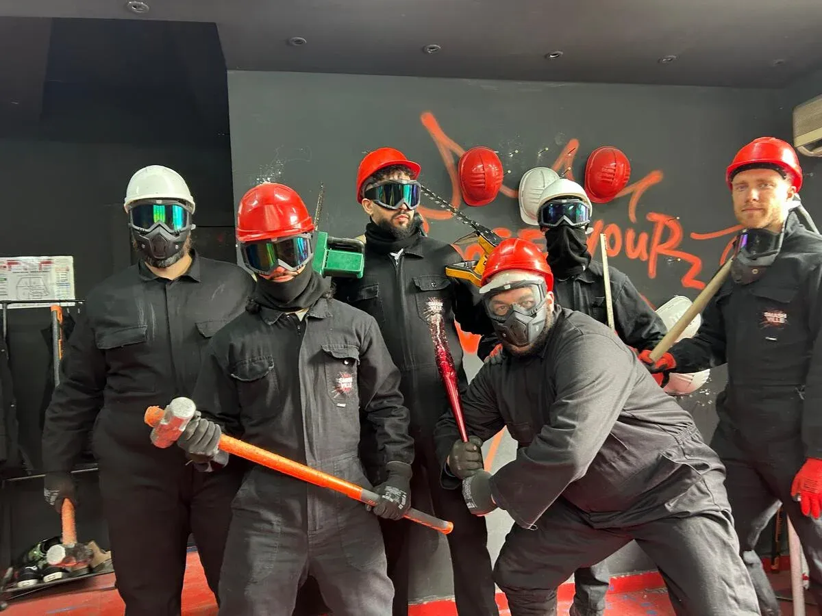 Rage Room | Bucharest Bachelor Party